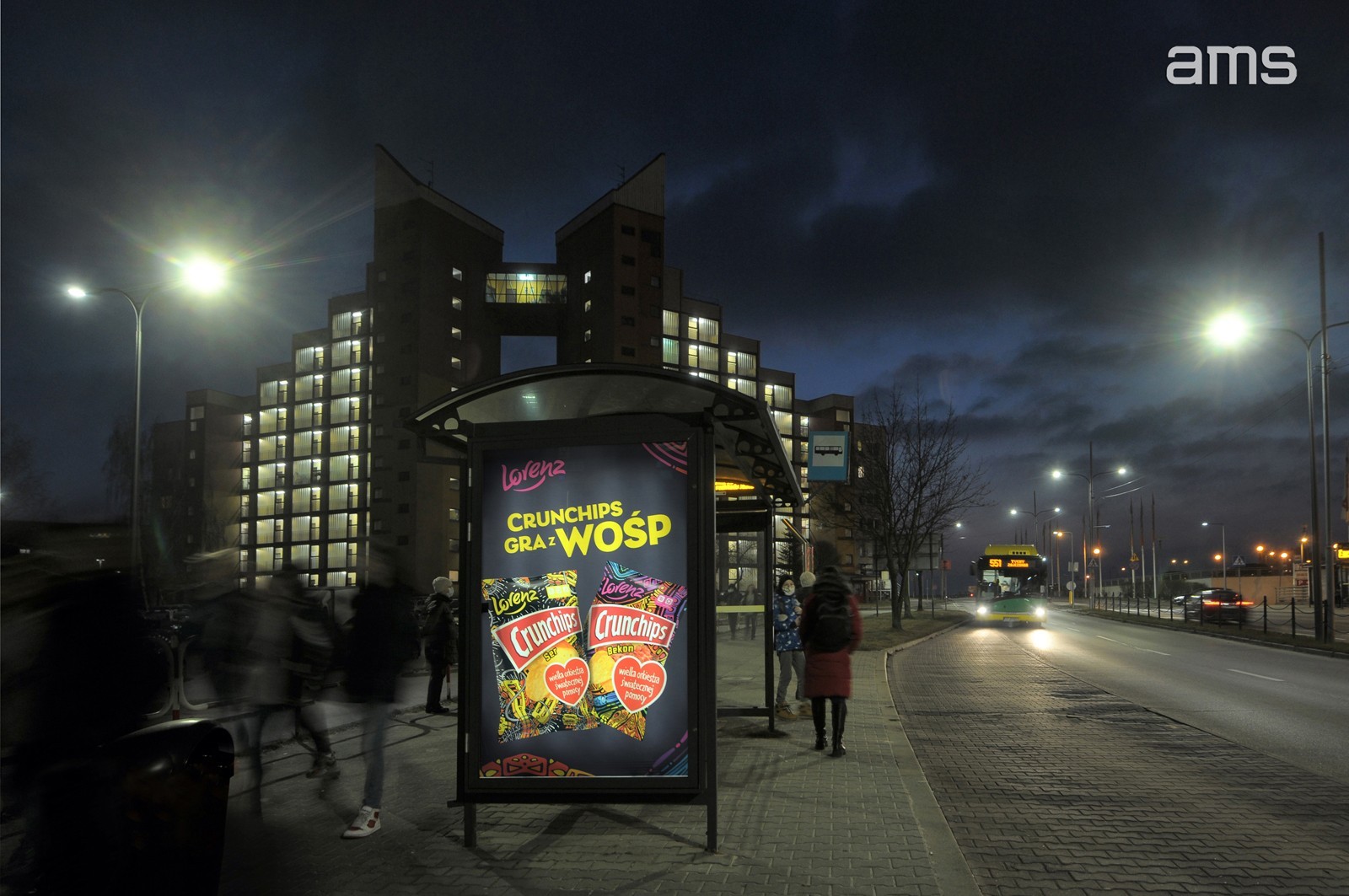 AMS wins the tender for the managing bus/tram stop shelters in Tychy ...