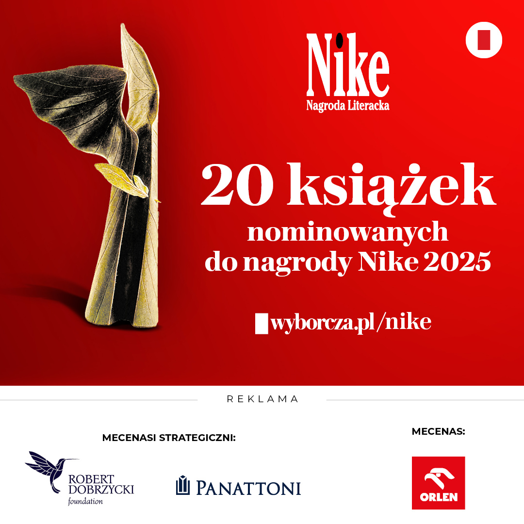 Nagroda Literacka Nike 2025 – jury wybrało 20 nominowanych tytułów ...